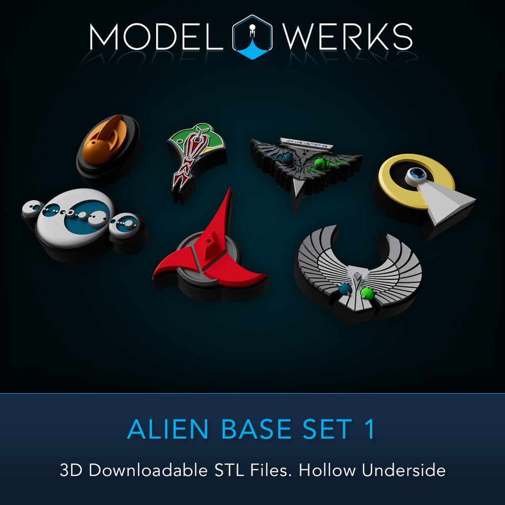 Alien Base Set 1 – modelwerkshop