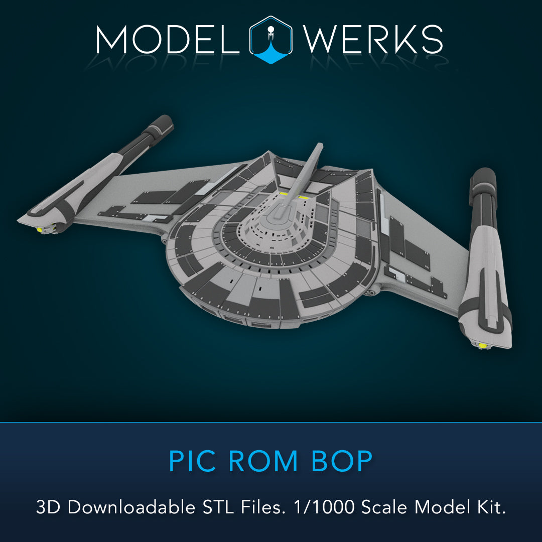 1/1000 PIC ROM BOP Kit STL File Download – modelwerkshop