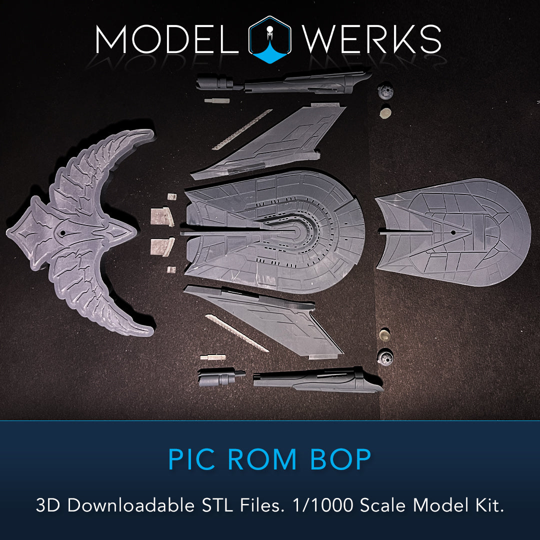 1/1000 PIC ROM BOP Kit STL File Download – modelwerkshop