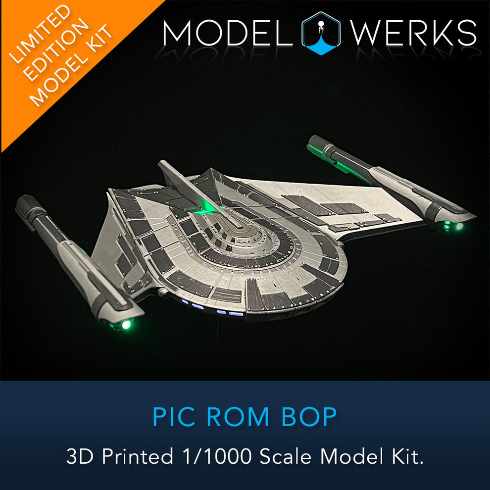 1/1000 PIC ROM BOP Physical 3D Printed Kit – modelwerkshop