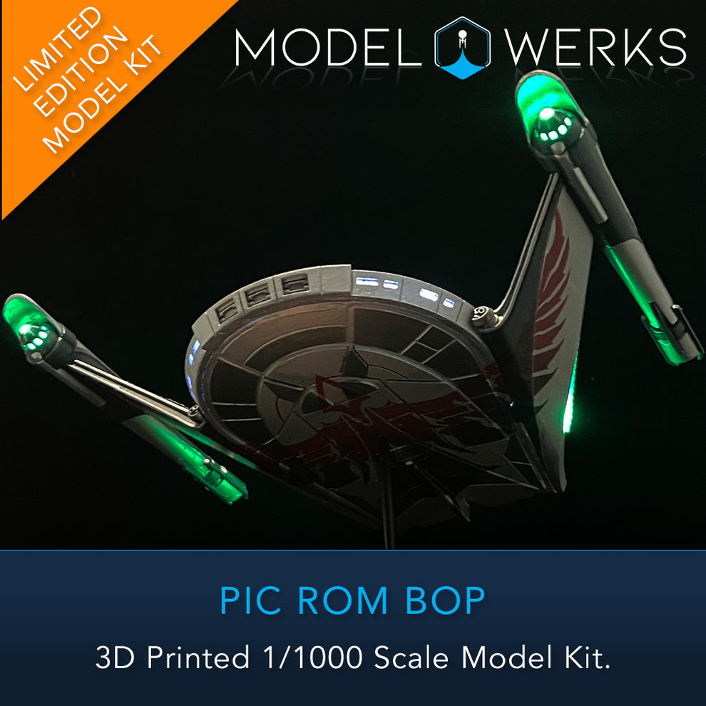 1/1000 PIC ROM BOP Physical 3D Printed Kit – modelwerkshop