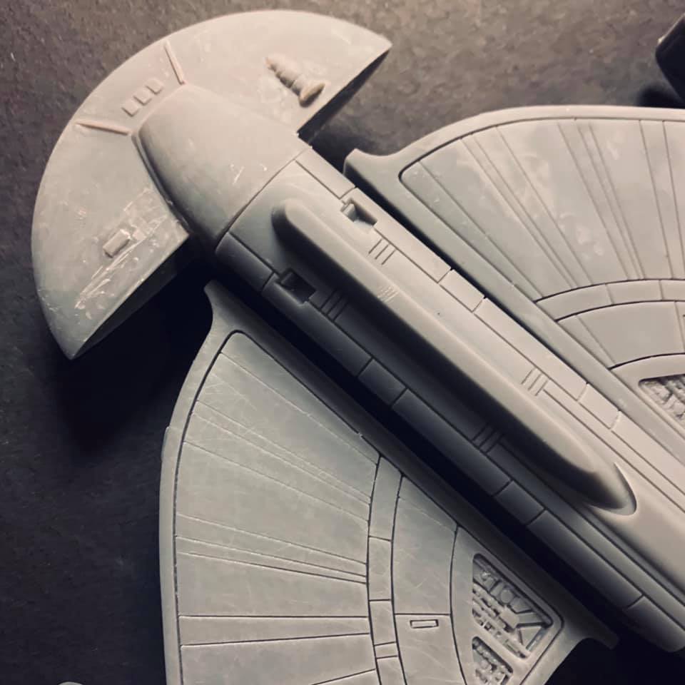 1:1400 Romulan Science Vessel STL File Download – modelwerkshop