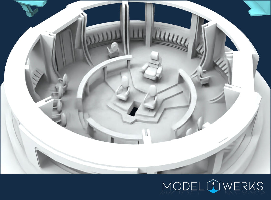 1:350 Scale Refit Enterprise 1701-A Upgrade Kit STL File Download ...