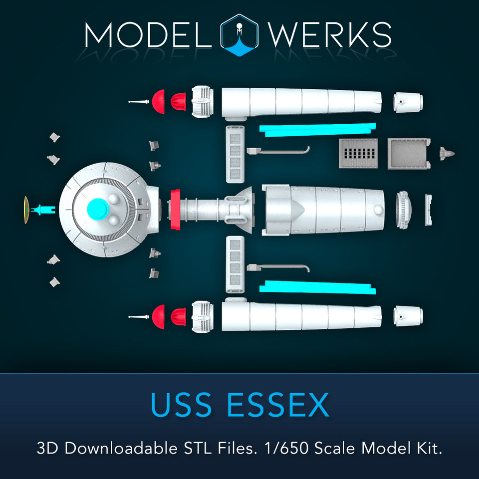 1:650 Essex Model Kit STL Download – modelwerkshop